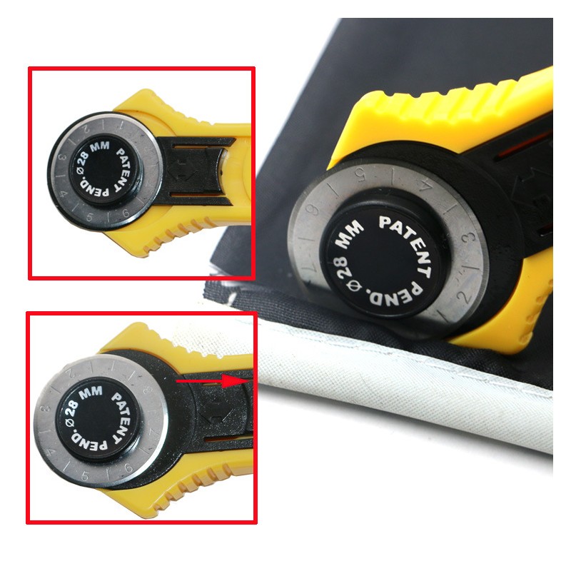 Cortador Circular 28mm Cutter Corta Piel Carton Papel